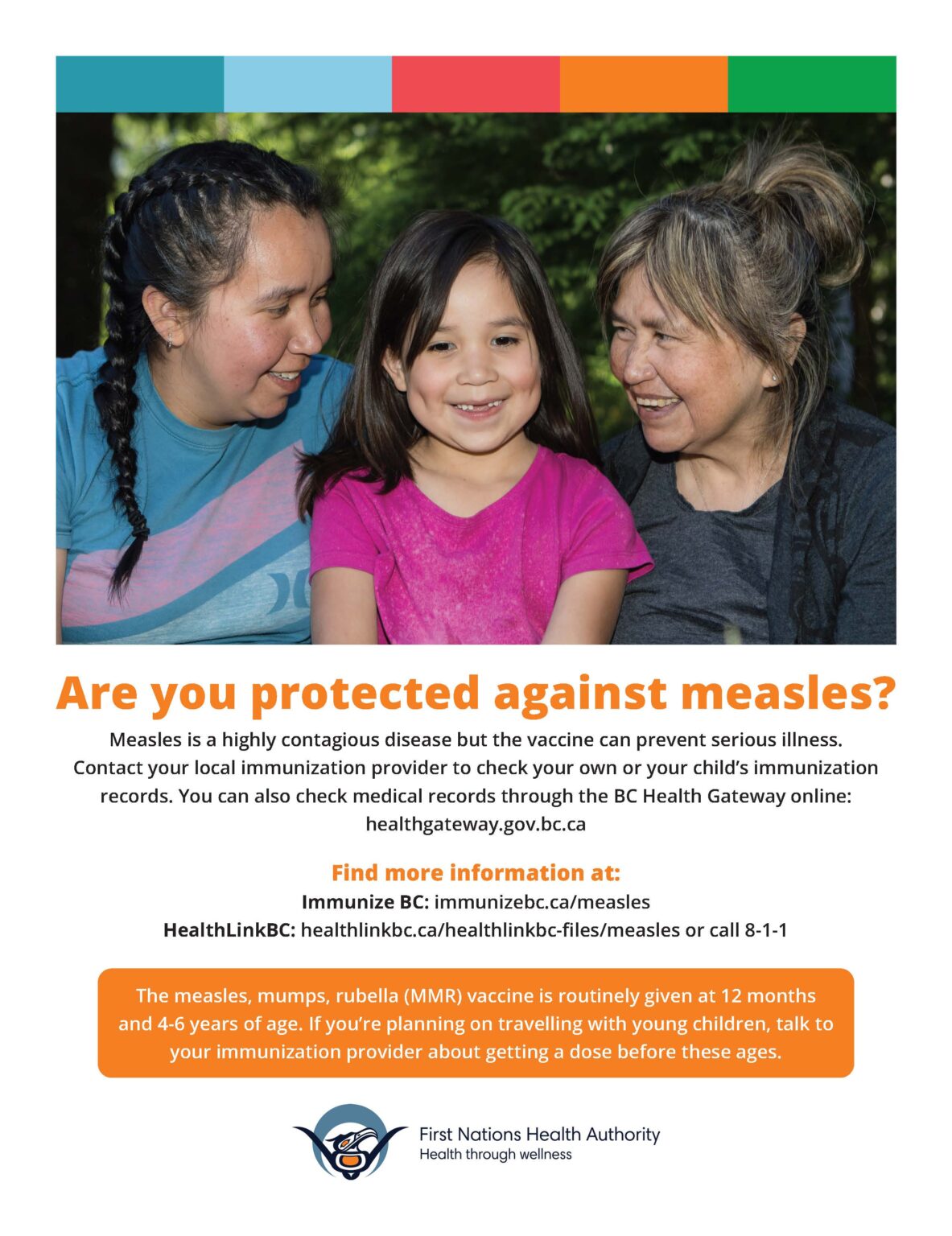 Are you protected against measles? - Okanagan Indian Band