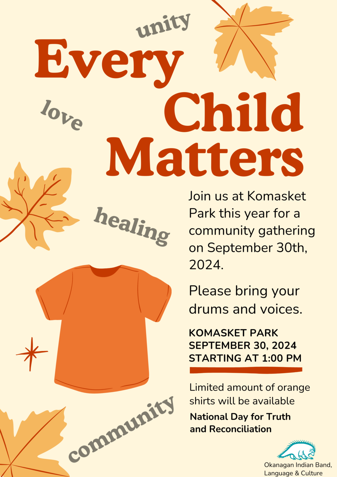 Orange Shirt Day - National Day for Truth and Reconciliation - Okanagan ...